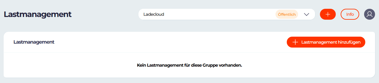 Lastmanagement ~ Ladecloud.io