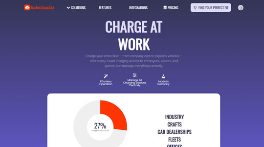 charge at work ~ Ladecloud.io